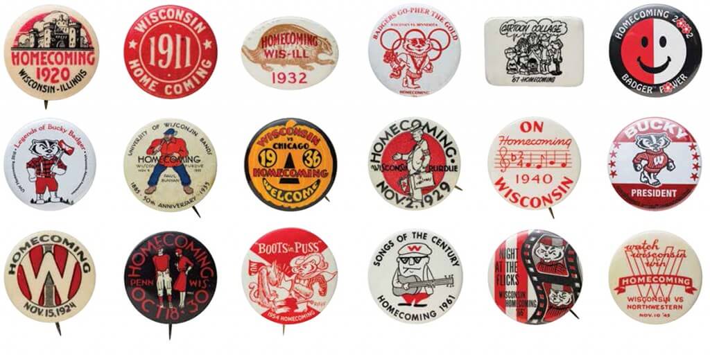 Homecoming Buttons | On Wisconsin Magazine